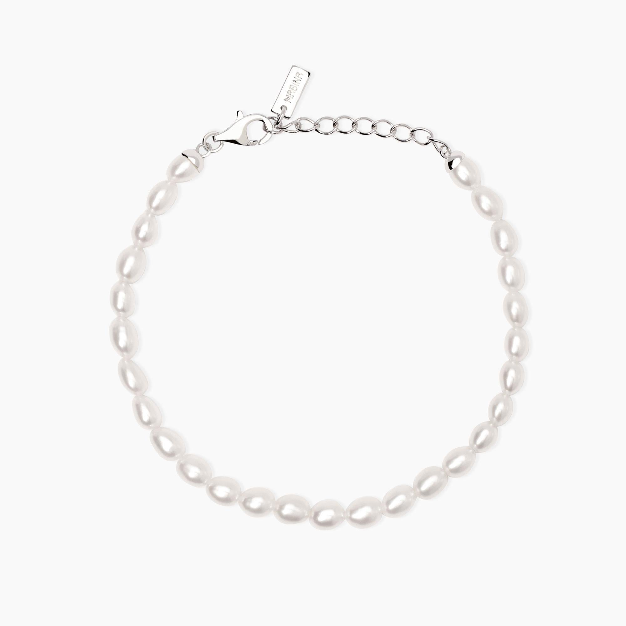 Bracciale donna mabina in argento 925/°°° perle – Ira del Valle - Gioielli